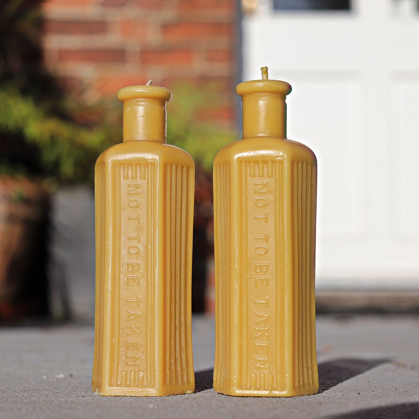 Poison Bottle - 2x Beeswax Candles – Askews Candles