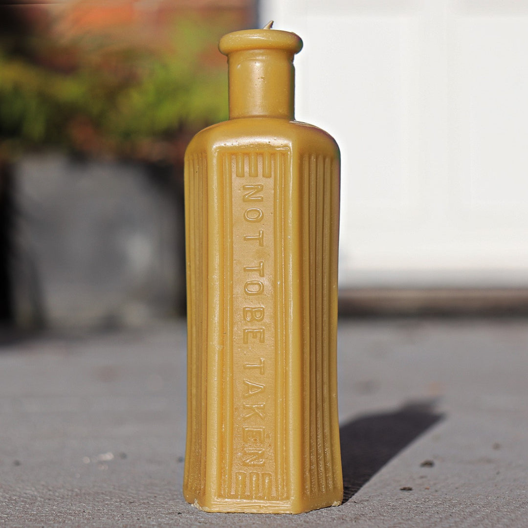 Poison Bottle - Beeswax Candle – Askews Candles